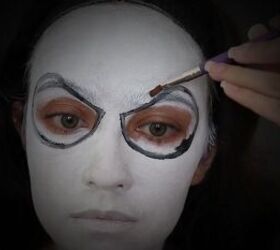 How to Do Perfect Jack Skellington Face Makeup for Halloween | Upstyle