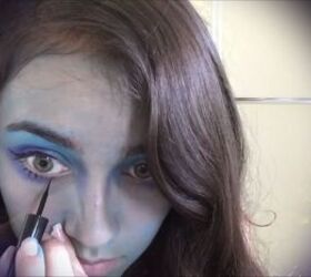 How to Do The Nightmare Before Christmas Sally Costume Makeup | Upstyle