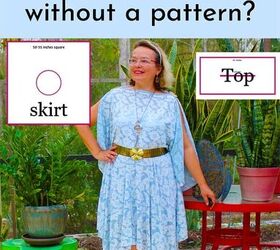 How to Sew a Dress Without a Pattern {make This Stylish, Flattering, A ...