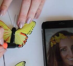 Super-Easy Snapchat Butterfly Filter Costume for Halloween | Upstyle