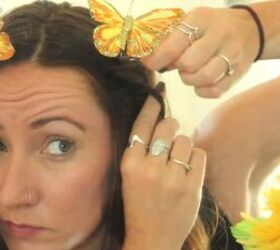 Super-Easy Snapchat Butterfly Filter Costume for Halloween | Upstyle