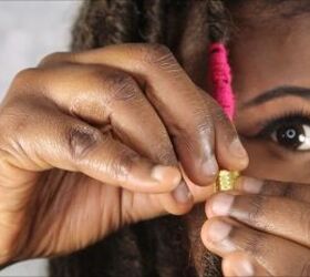 How to Use & Make Cute Faux Locs Accessories | Upstyle