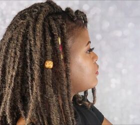 How to Use & Make Cute Faux Locs Accessories | Upstyle
