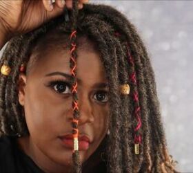 How to Use & Make Cute Faux Locs Accessories | Upstyle
