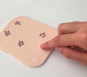 How to Make Cute Polymer Clay Flower Earrings Using the Slab Method ...