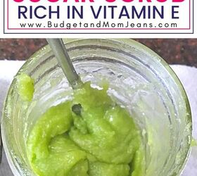Avocado Sugar Scrub DIY – Rich In Vitamin E | Upstyle