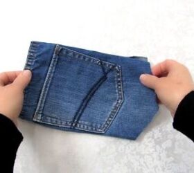 How to Make a Jean Pocket Purse With Cute Fringe Detailing | Upstyle
