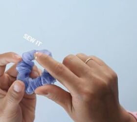 How to Make an Adorable DIY Flower Scrunchie That Looks Like a Peony ...