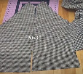 How to Make a Cute Custom Raincoat From an Old Coat & Gingham Fabric ...