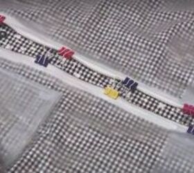 How to Make a Cute Custom Raincoat From an Old Coat & Gingham Fabric ...