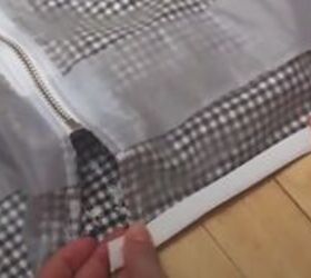 How to Make a Cute Custom Raincoat From an Old Coat & Gingham Fabric ...