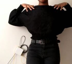 How to Refashion an Oversized Shirt | Upstyle