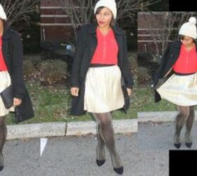 5 Cute Red Christmas Outfits That Make a Bold Holiday Statement | Upstyle