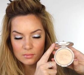 How to Do Dazzling Silver Eye Makeup for New Year's Eve | Upstyle