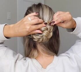 How to Do a Gorgeous Lace & French Braid Updo for a Special Occasion ...