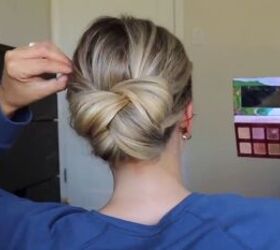 Try This Easy Updo Hair Hack For a Sophisticated & Elegant Hairstyle ...