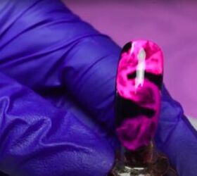 How to Do Funky Neon Smoke Nail Art Using 3 Different Methods | Upstyle