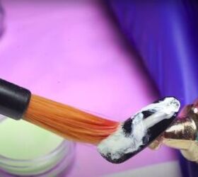 How to Do Funky Neon Smoke Nail Art Using 3 Different Methods | Upstyle