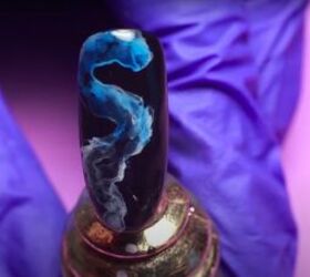 How to Do Funky Neon Smoke Nail Art Using 3 Different Methods | Upstyle