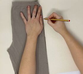 How to Make DIY V-Cut Workout Shorts That Flatter Your Waist | Upstyle