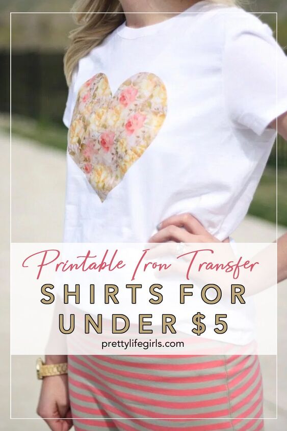 DIY Iron On Transfer Shirts Under 5 Upstyle DIY Iron On Transfer Shirts Under 5 Upstyle