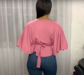 How to Make a No-Sew DIY Butterfly Top You Can Wear 2 Ways | Upstyle