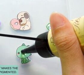 How to Make Cute DIY Pins With Resin & Glitter - Inspired By Tumblr ...