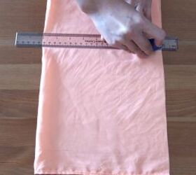 How to Make a Cute DIY Off-the-Shoulder Top Out of an Old Flowy Skirt ...