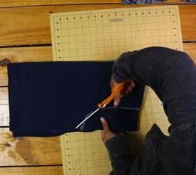 2 Easy DIY Sweatshirt Refashions: Making Bandana & Flannel Sleeves ...