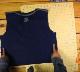 2 Easy DIY Sweatshirt Refashions: Making Bandana & Flannel Sleeves ...