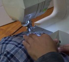 2 Easy DIY Sweatshirt Refashions: Making Bandana & Flannel Sleeves ...