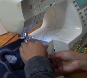 2 Easy DIY Sweatshirt Refashions: Making Bandana & Flannel Sleeves ...