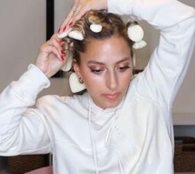 How to Get Hollywood Heatless Waves Overnight Using 6 Bun Makers | Upstyle