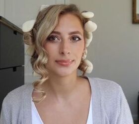 How to Get Hollywood Heatless Waves Overnight Using 6 Bun Makers | Upstyle