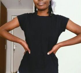 How to Easily Make a Cute DIY Open-Back T-shirt Without Sewing | Upstyle