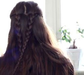 How to Do a Cute & Easy Heart Braid in Your Hair for Valentine's Day ...