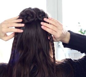 How to Do a Cute & Easy Heart Braid in Your Hair for Valentine's Day ...