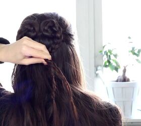 How to Do a Cute & Easy Heart Braid in Your Hair for Valentine's Day ...