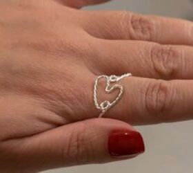 How to Make Adorable Wire Heart Rings - Perfect For Valentine's Day ...