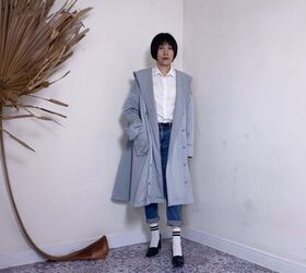 7 Stylish Blue Winter Coat Outfits: How to Wear a Pastel Winter Coat ...