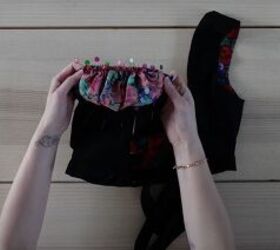 How to Make a Cute Two-Piece Set From an Old Dress & Pants | Upstyle