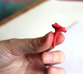 How to Make Dainty & Romantic DIY Polymer Clay Rose Earrings | Upstyle