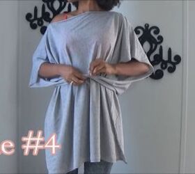 How to Make a Quick & Easy DIY Wrap Shirt You Can Style 5 Ways | Upstyle
