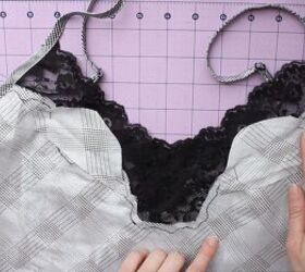 How to Sew a Camisole Out of Your Nana's Old Nightgown | Upstyle