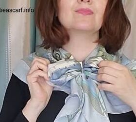 3 Cute & Easy Ways You Can Style a Silk Scarf With a Scarf Buckle | Upstyle