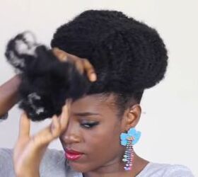 3 Quick & Easy 4C Hairstyles You Can Create Using Pantyhose | Upstyle