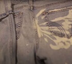 How to Create a Beautiful Butterfly Bleach Design on Jeans | Upstyle
