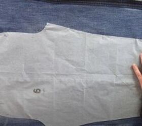 How to Make a Pretty DIY Denim Top Out of Old Jeans & a Dress Pattern ...