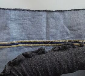 How to Make a Pretty DIY Denim Top Out of Old Jeans & a Dress Pattern ...