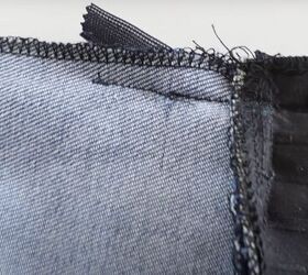 How to Make a Pretty DIY Denim Top Out of Old Jeans & a Dress Pattern ...